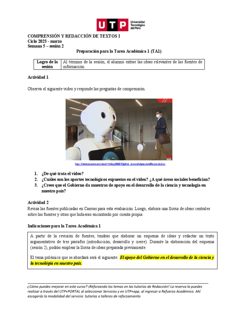 S05.s2-Preparación para La PC1 (Material) 2023 Marzo | PDF | Negocios | Arte