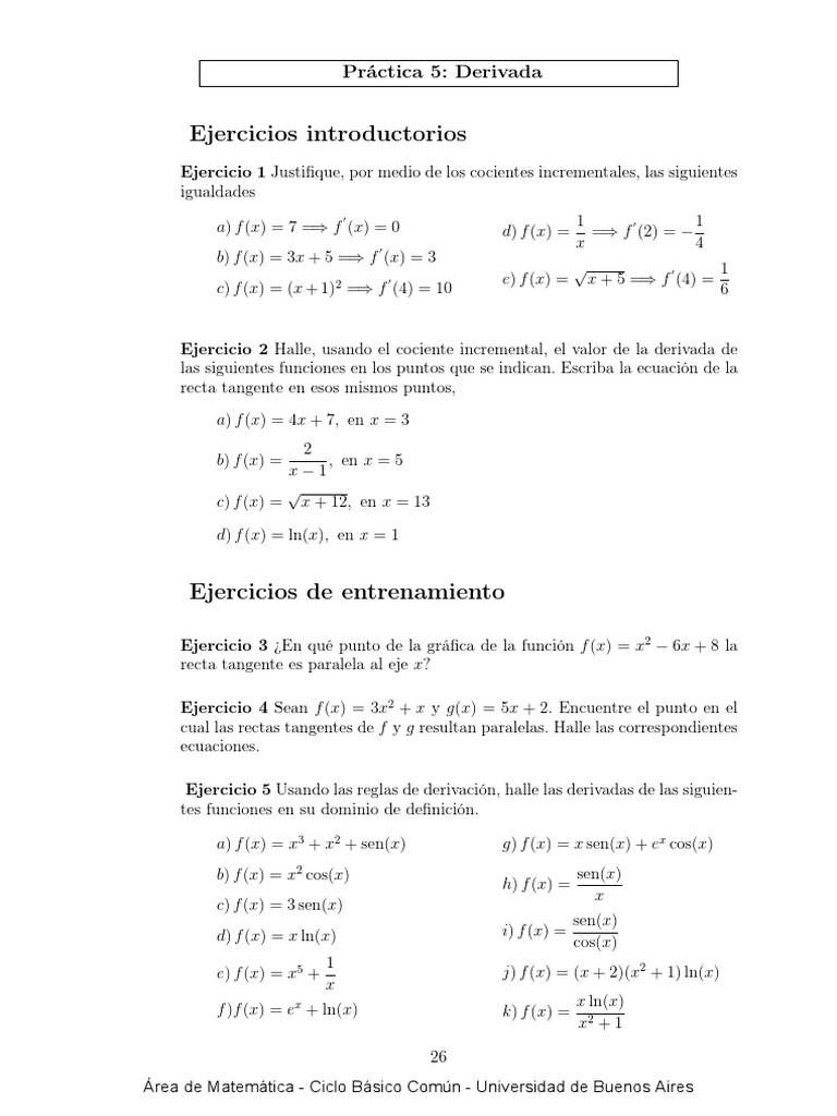 Practica 5 | PDF | Derivado | Línea (geometría)