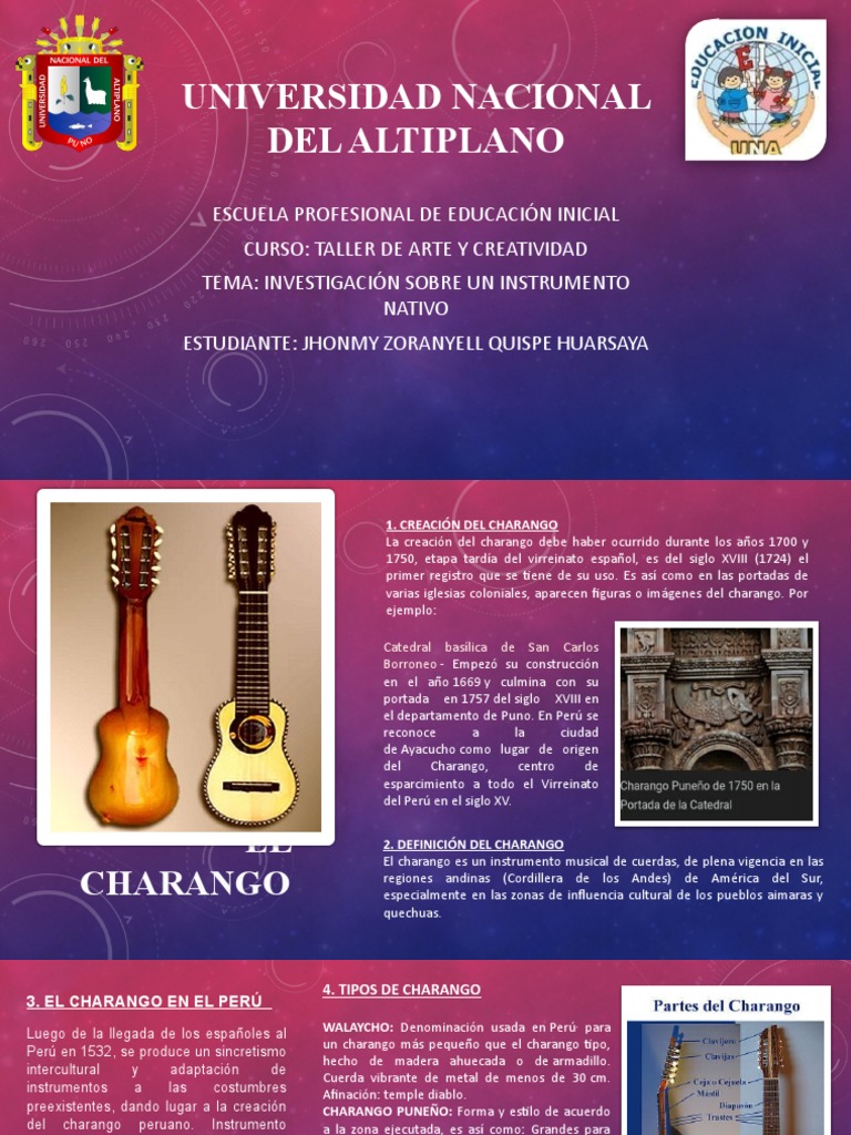 El Charango | PDF | Instrumentos musicales