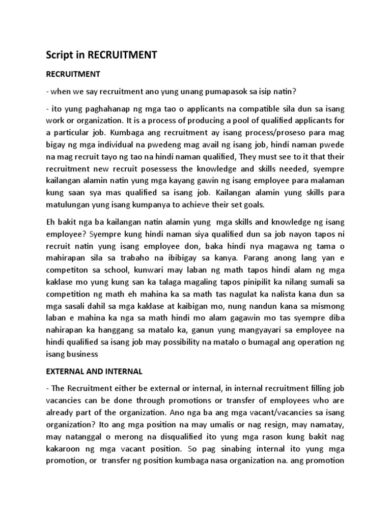 Script in Om Reporting | PDF