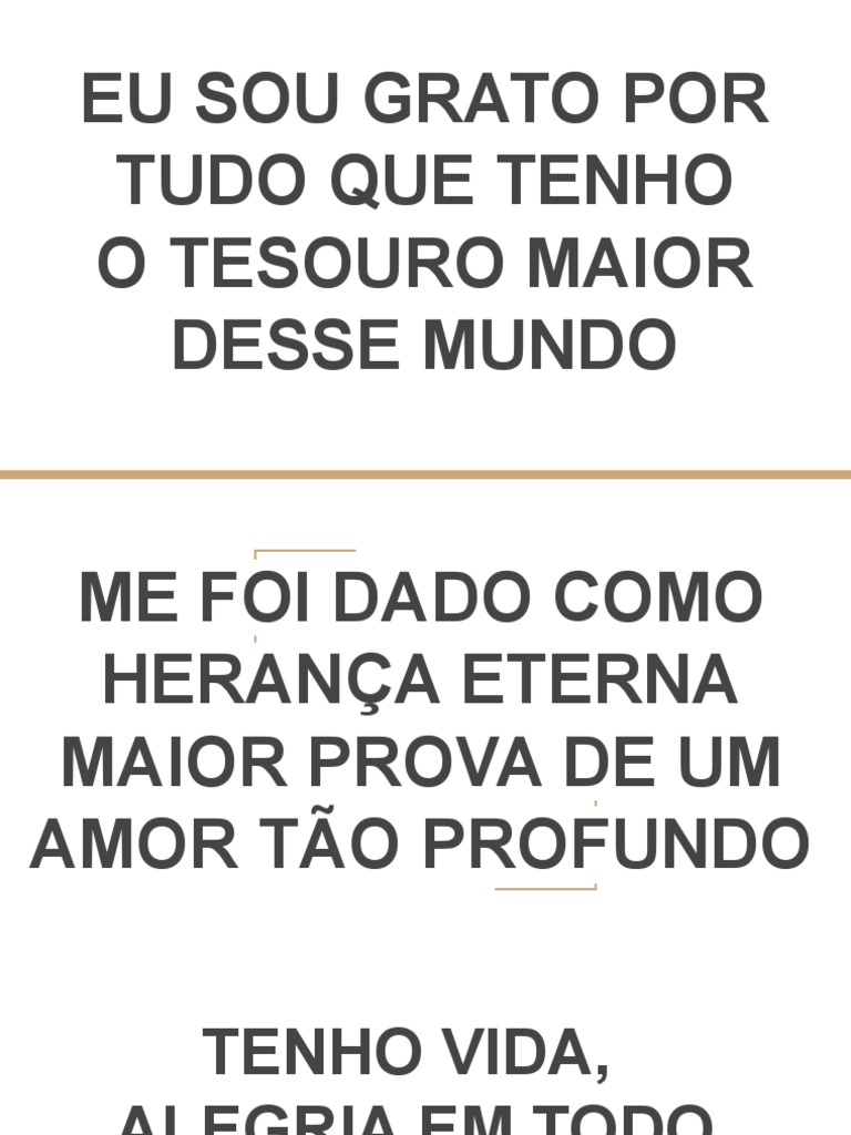 Gratidão e Louvor a Yehovah | PDF