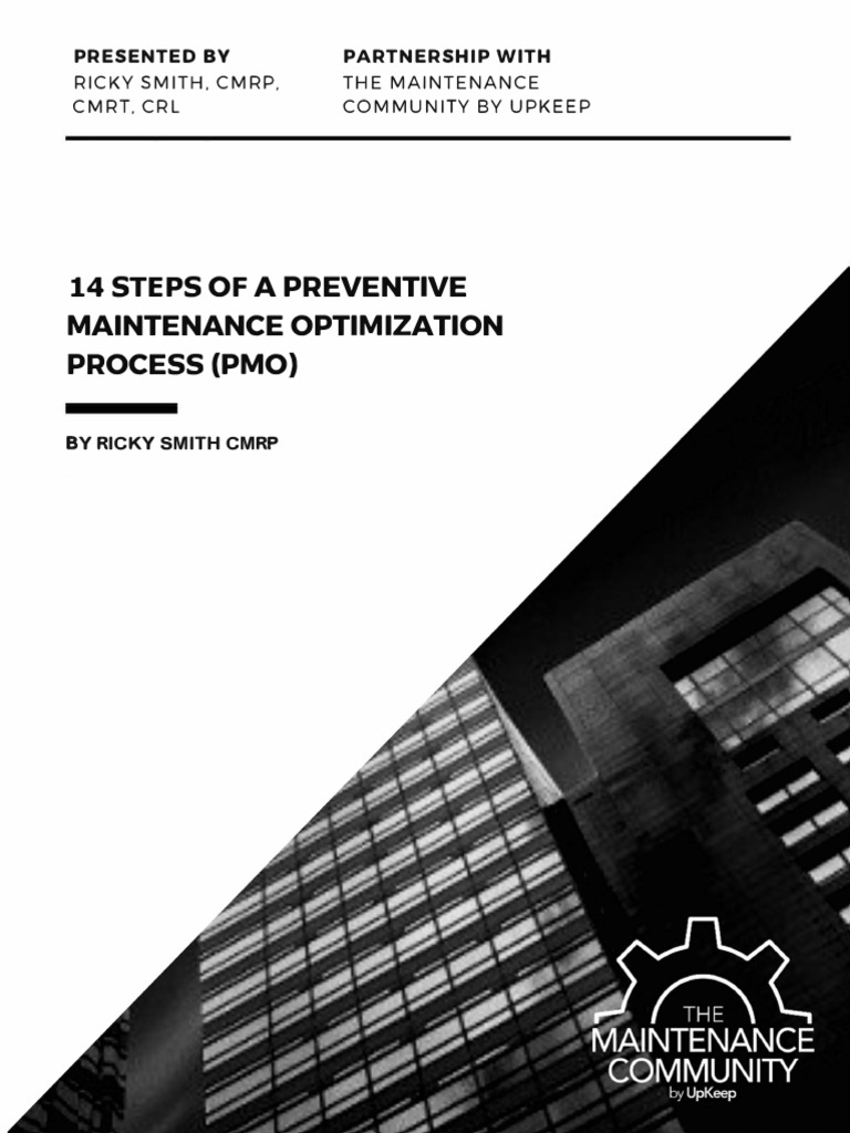 14 Steps of A PM Optimization Process | PDF | Computing | Systems ...