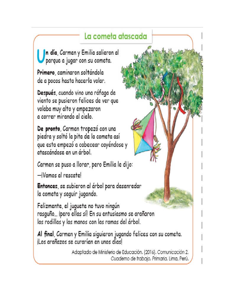 La Cometa Atascada Anecdota | PDF