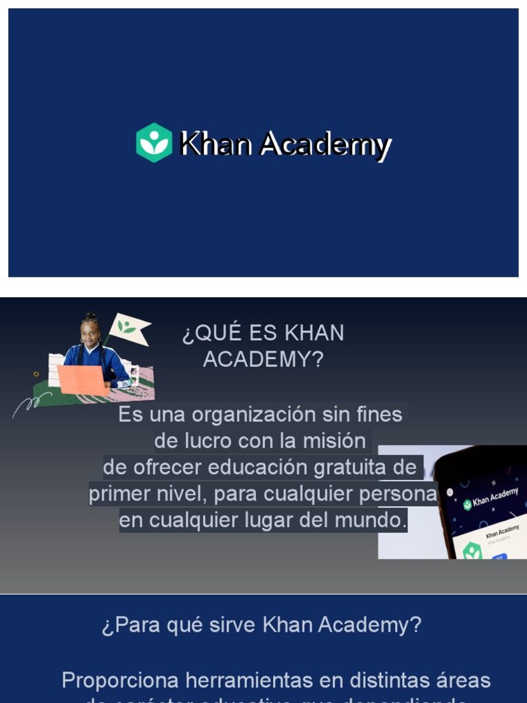 Qué es Khan Academy y sus beneficios | PDF | Matemáticas | Álgebra