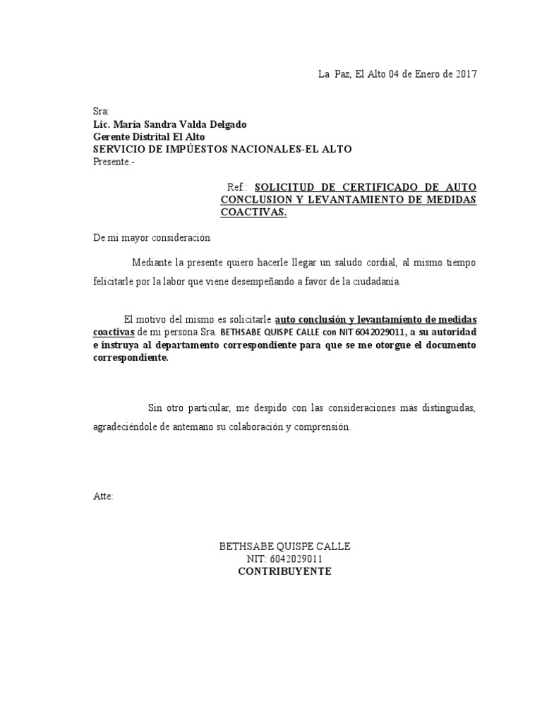 Carta Ampliacion de Plazo | PDF