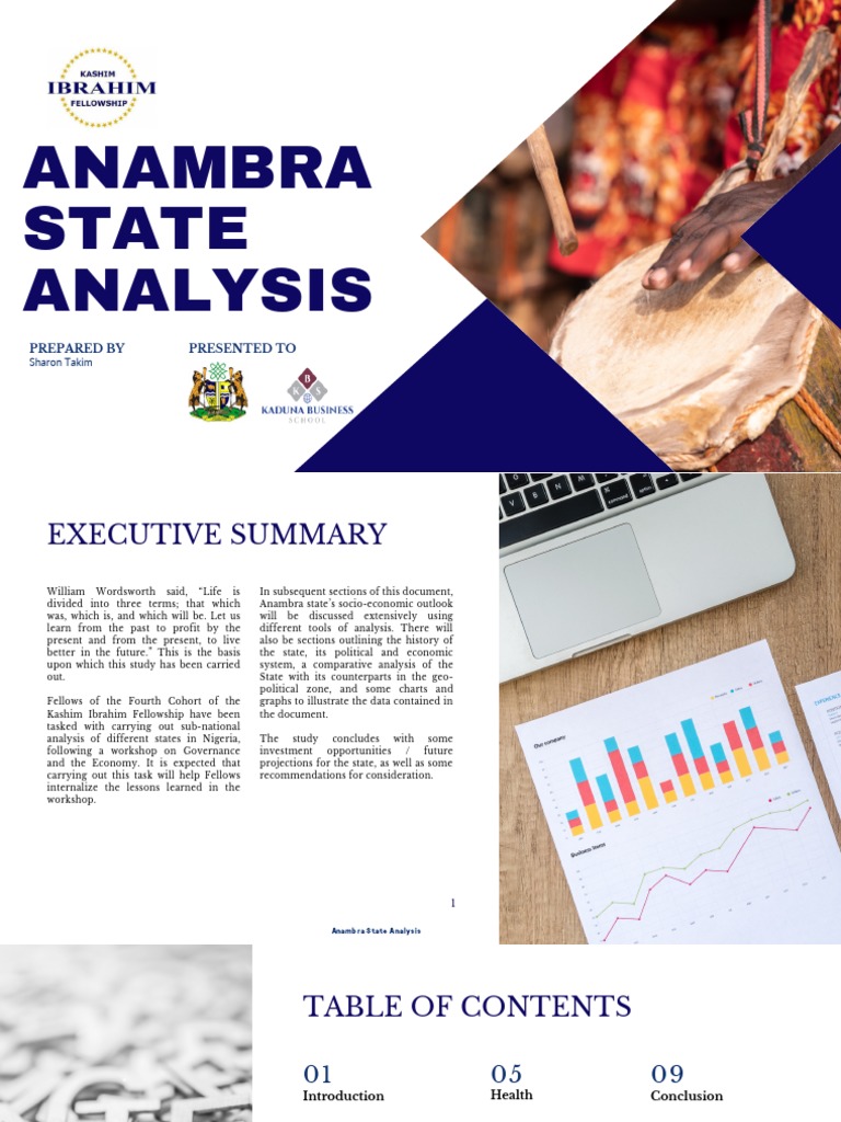 Sharon Takim Anambra State Assessment for KIF | PDF | Economic Growth | Agriculture