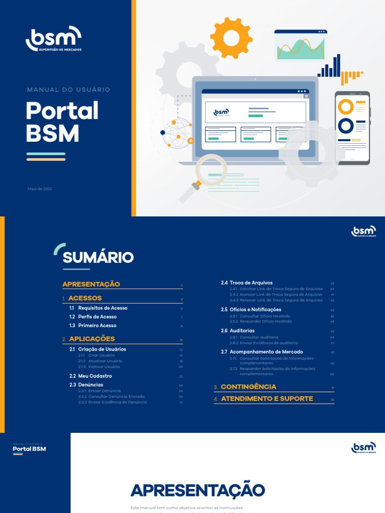 BSM_manual-do-usuario-portal | PDF | P2P (ponto a ponto) | Informática