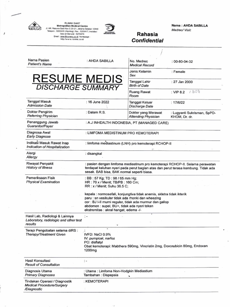 Resume Ahda - 20220617 - 0001 PDF | PDF