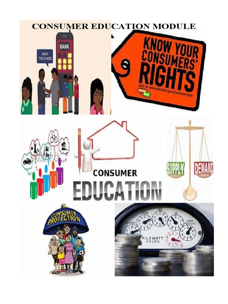 Consumer Education Module | PDF