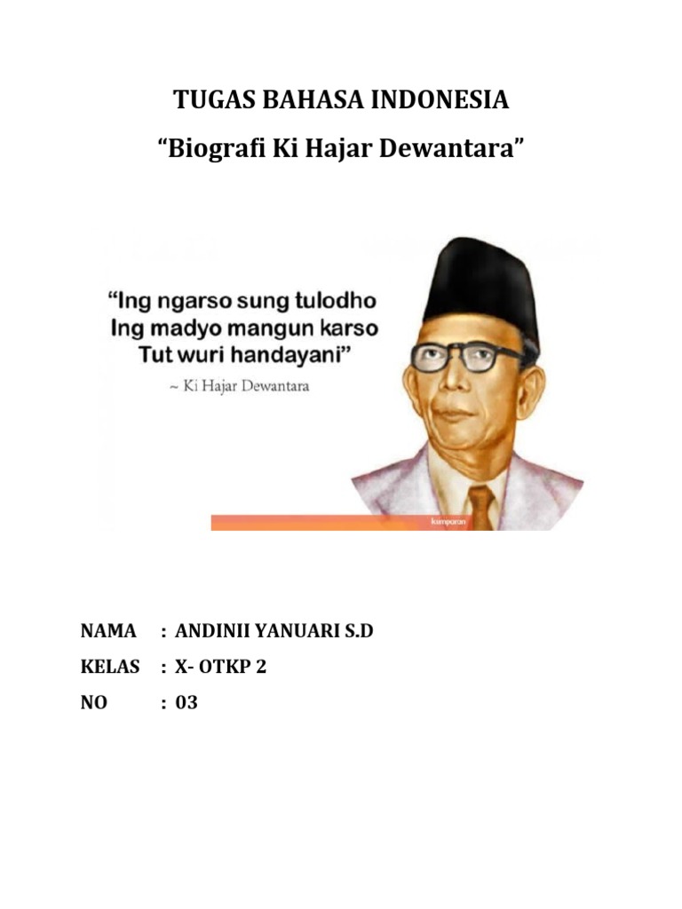 Andini Yanuari (Ki Hajar Dewantara) | PDF