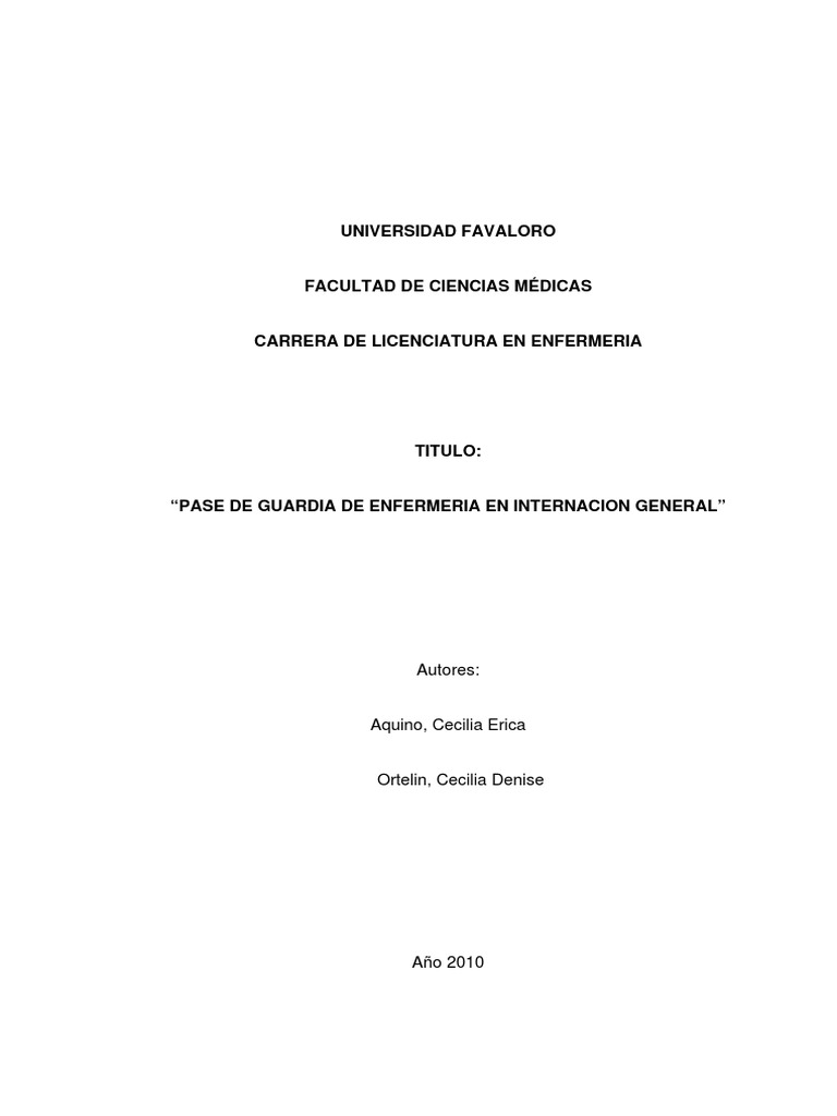 Aquino Ortelin ENFERMERIA 7985 | PDF | Enfermería | Sistema de informacion