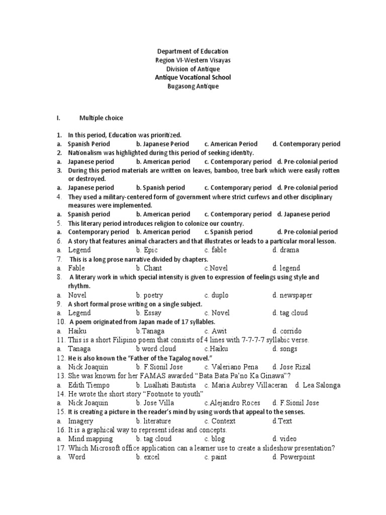 Summative Test in Introduction To Philosophy | PDF