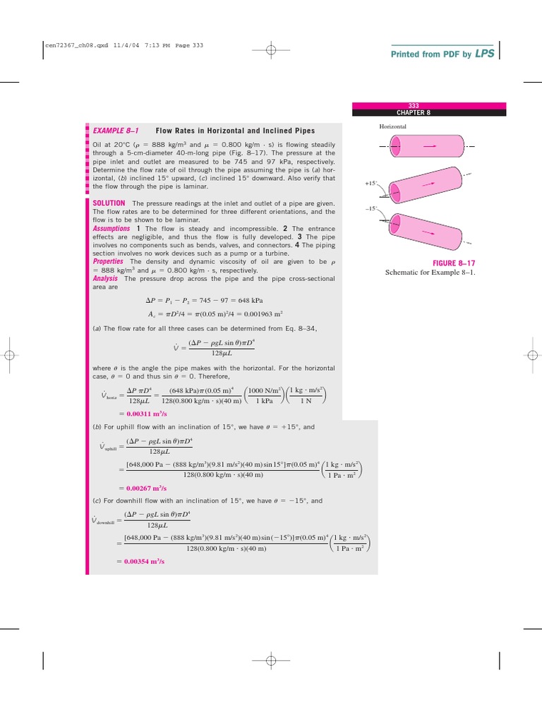 Determining Flow Rates of Oil Through Horizontal and Inclined Pipes ...