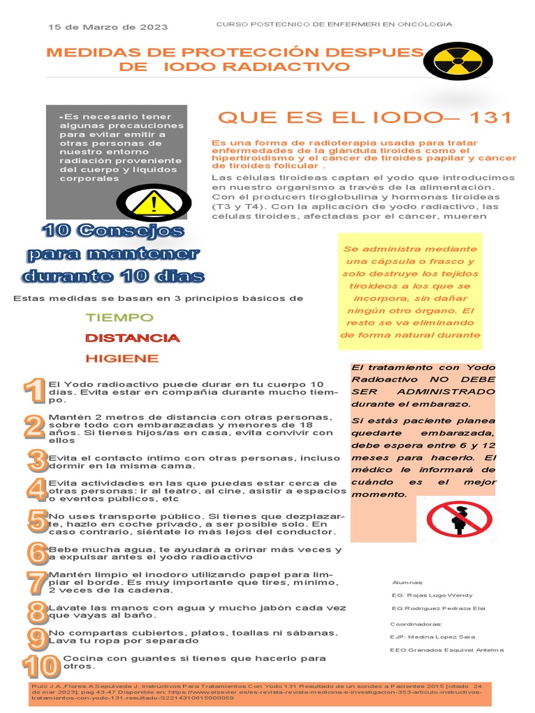 Iodo 131 | PDF | Tiroides | Yodo