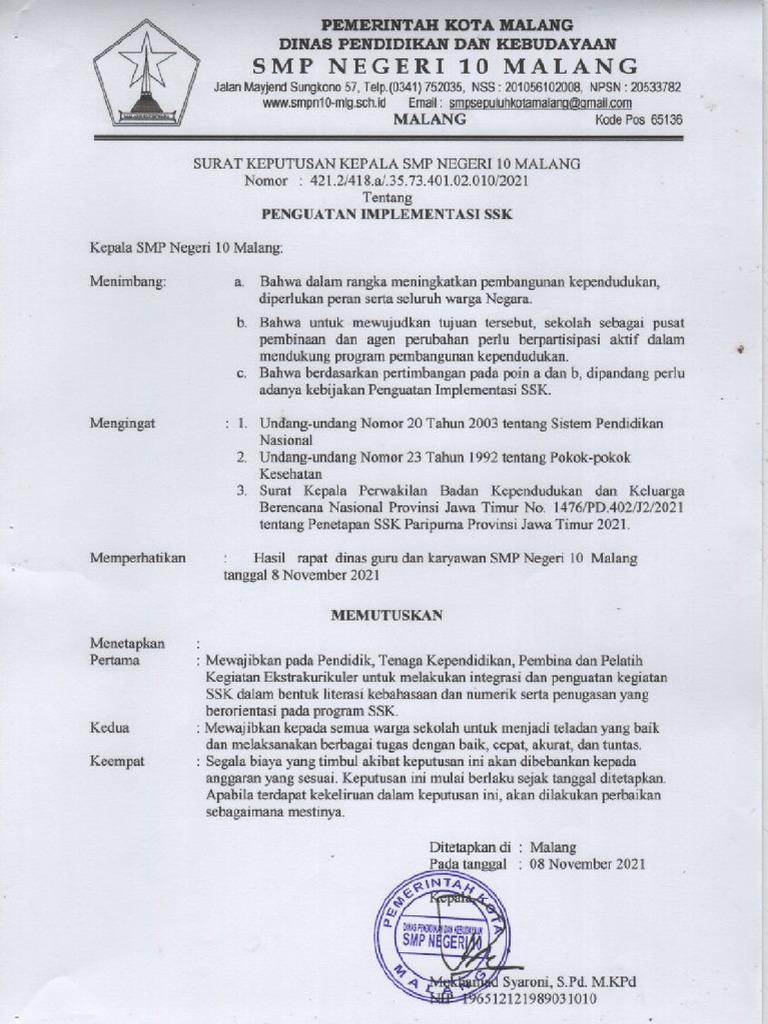 Penguatan SSK PDF | PDF