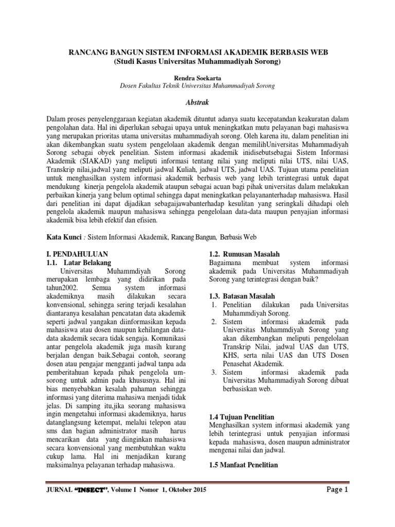 Jurnalumsorong, Journal Manager, RANCANG BANGUN SISTEM INFORMASI ...
