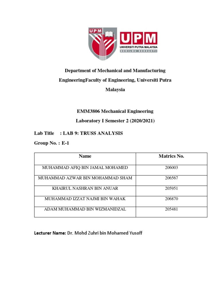 Analysis of Internal Forces in a Truss Bridge Under Various External Loads | PDF | Truss | Force