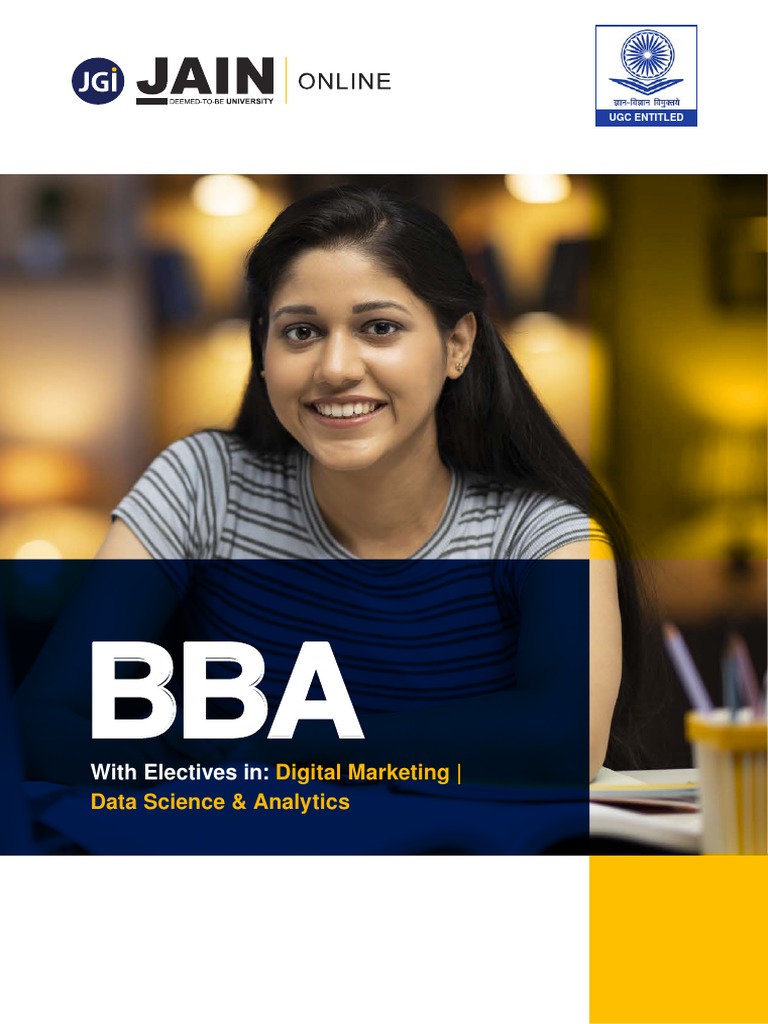Jain University BBA | PDF | Analytics | Digital Marketing