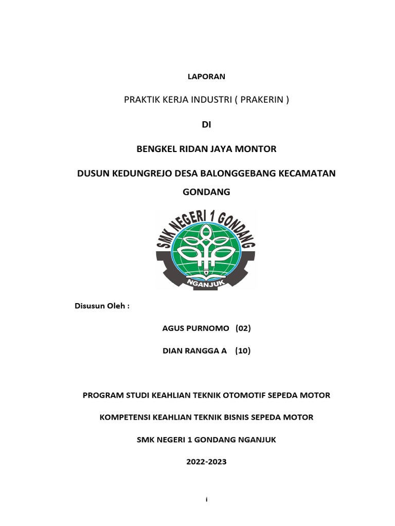 Prakerin TBSM | PDF