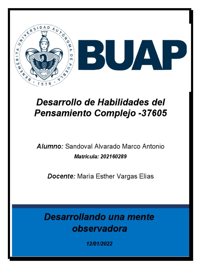 Desarrollando Una Mente Observadora | PDF | Windows 10 | Equipo de oficina