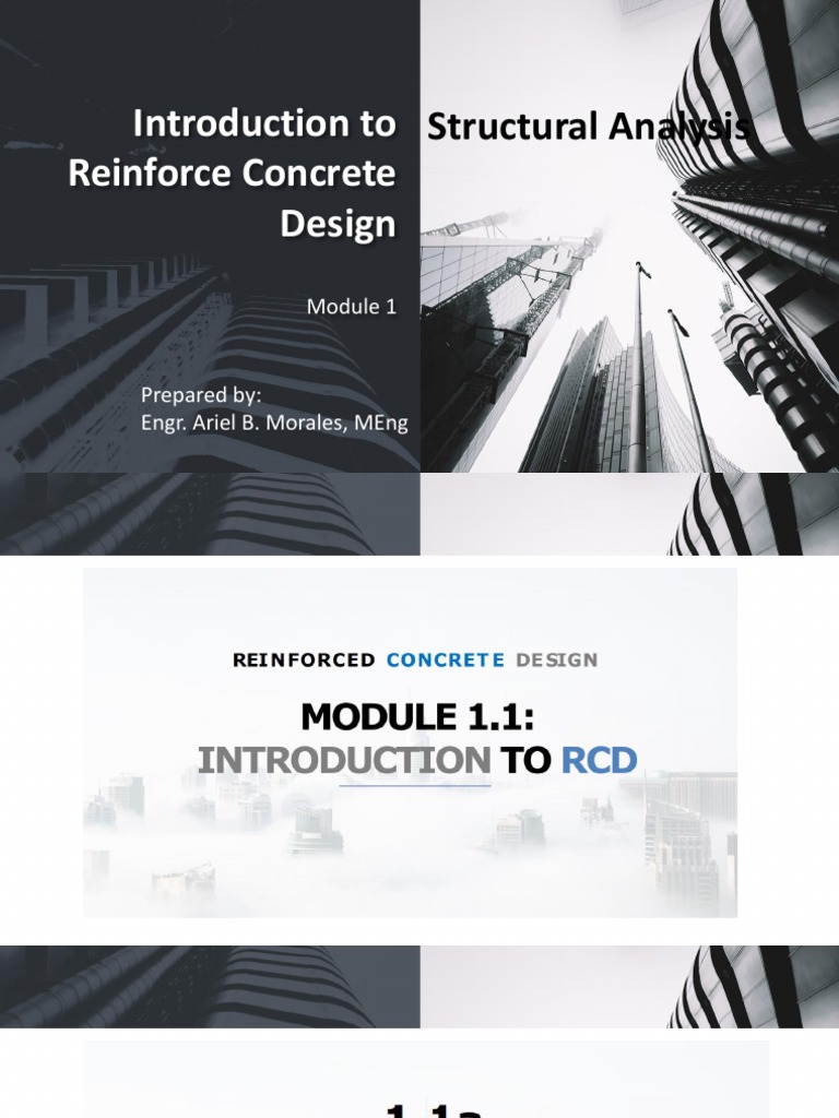 Lecture 1 Principles of RCD | PDF