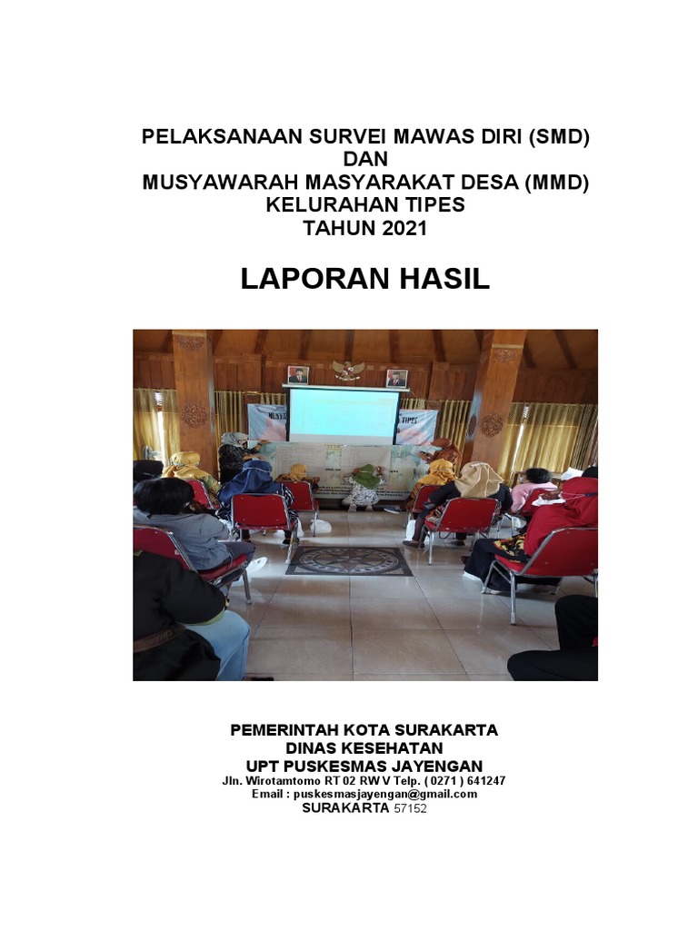 Lap Hasil SMD KEL - TIPES 2021 | PDF | Pengembangan Diri