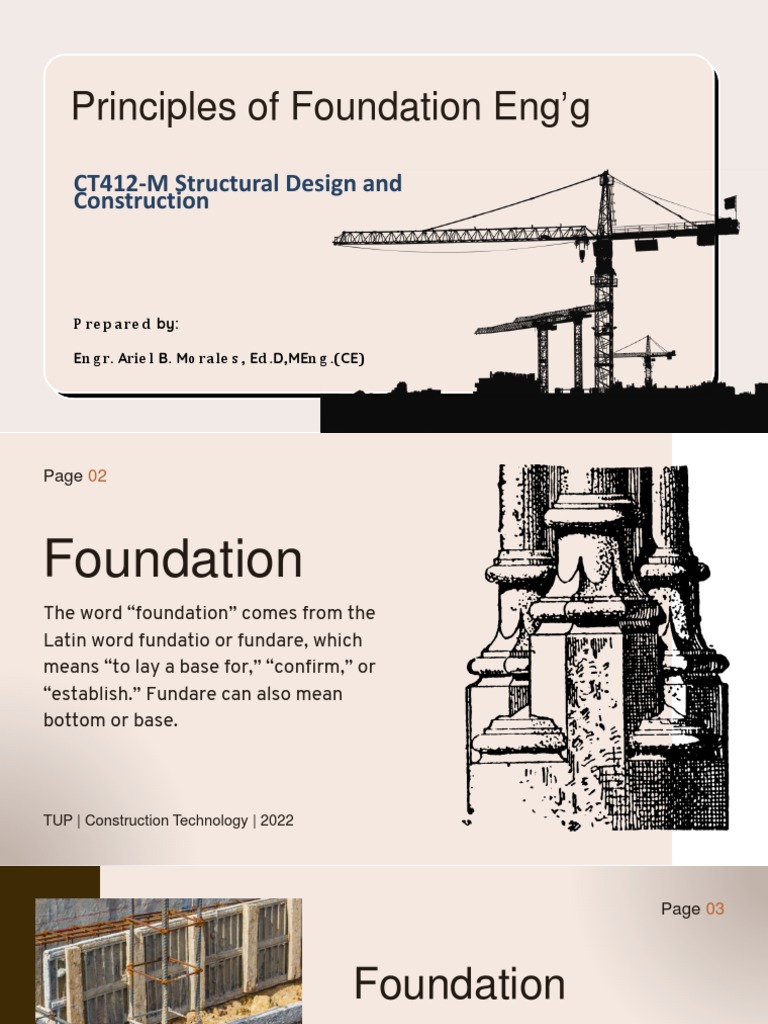 REVISED Group 02 - Foundation | PDF | Deep Foundation | Foundation ...