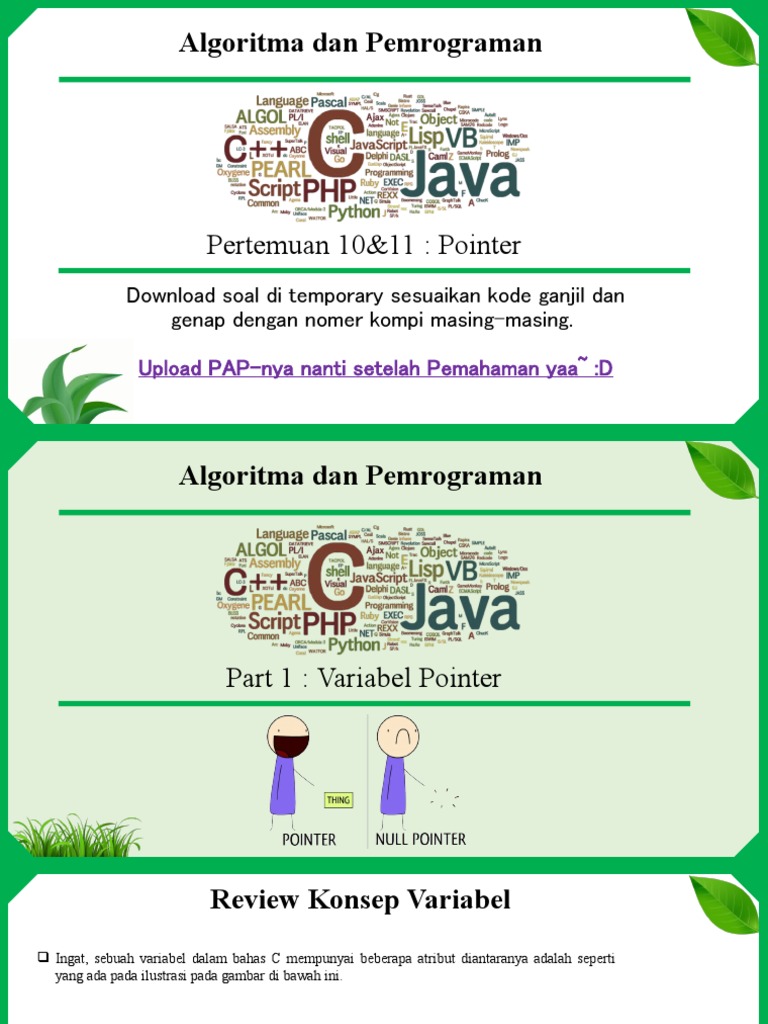 Pointer | PDF | Komputer