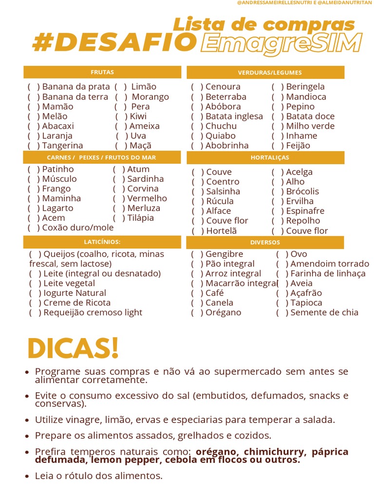 Lista Completa de Legumes e Dicas | PDF | Legumes | Ingredientes de ...