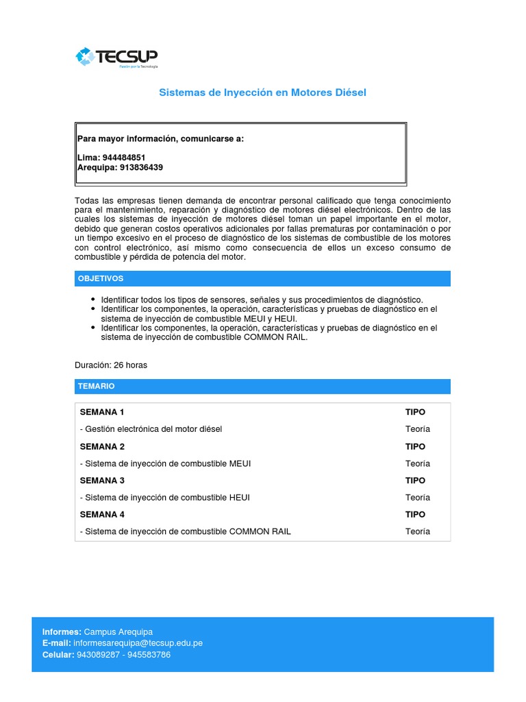 Temario Tecsup | PDF | Negocios | Tecnología