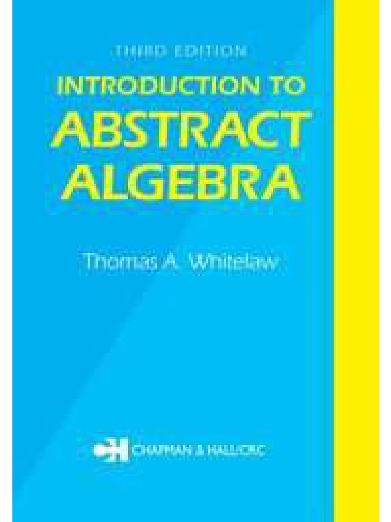 Introduction To Abstract Algebra | PDF