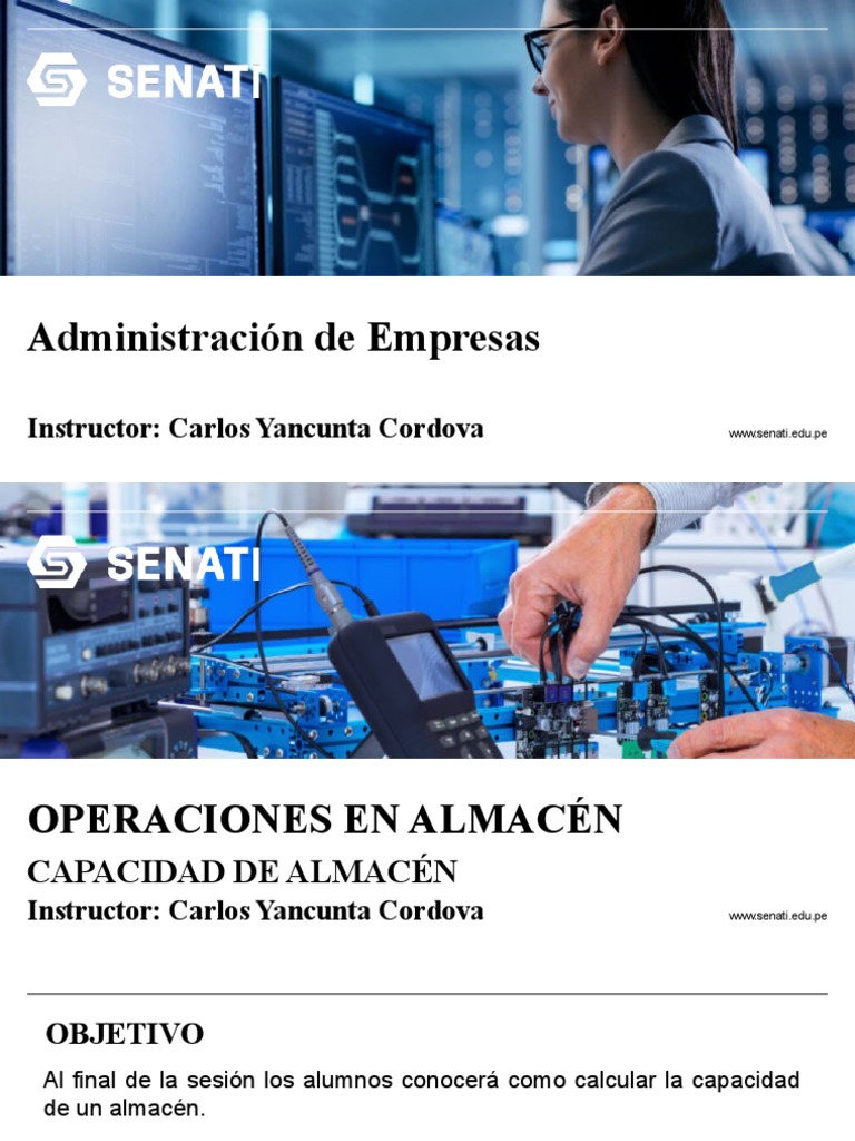 Sesion10 - Operaciones en Almacén | PDF | Inventario | Paleta