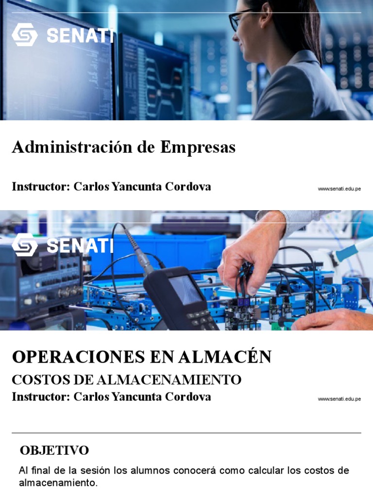 Sesion11 - Operaciones en Almacén | PDF