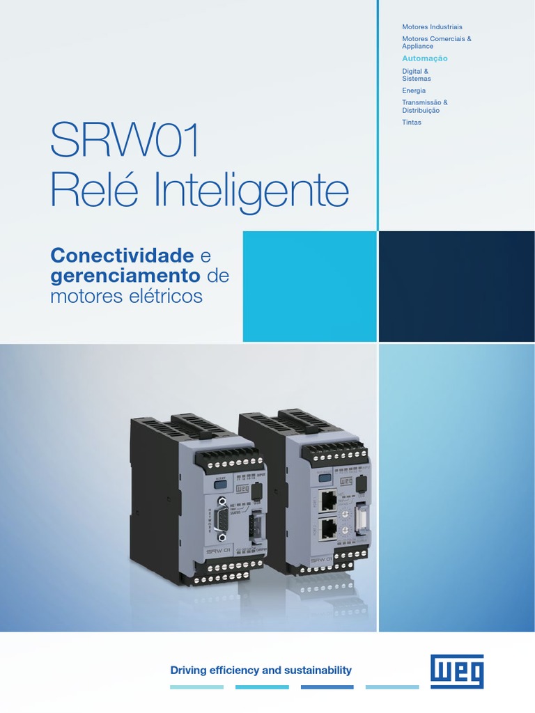 WEG SRW01 Rele Inteligente 50015550 PT | PDF | USB | Rede de computadores