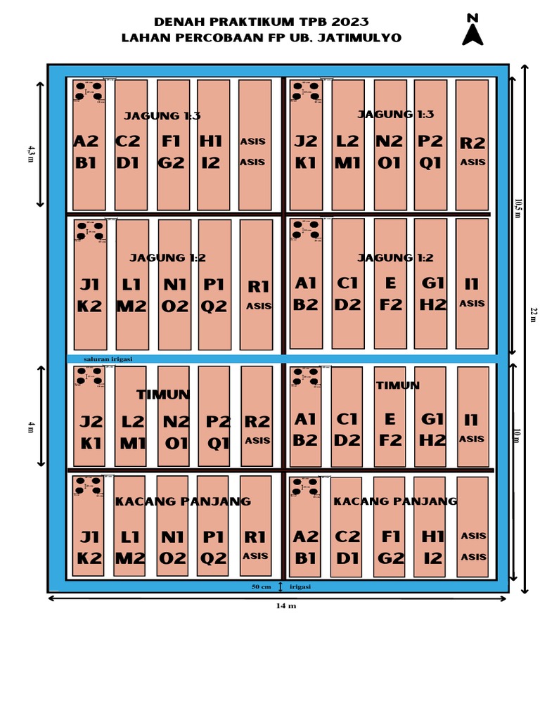 Denah Perawatan TPB PDF | PDF