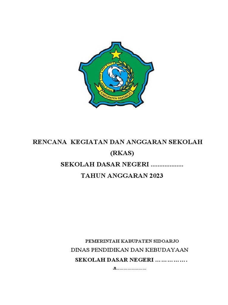 Sistematika Rkas 2023 | PDF