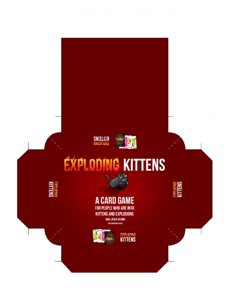 Exploding Kittens - Box For Cards 1.0 | PDF