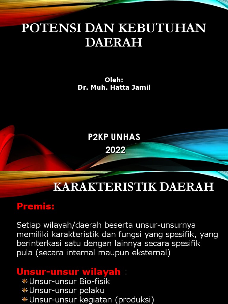 2.3.2 Analisis Potensi Dan Kebutuhan Daerah Agustus 2022 PHJ | PDF | Pengelolaan Keuangan & Uang ...