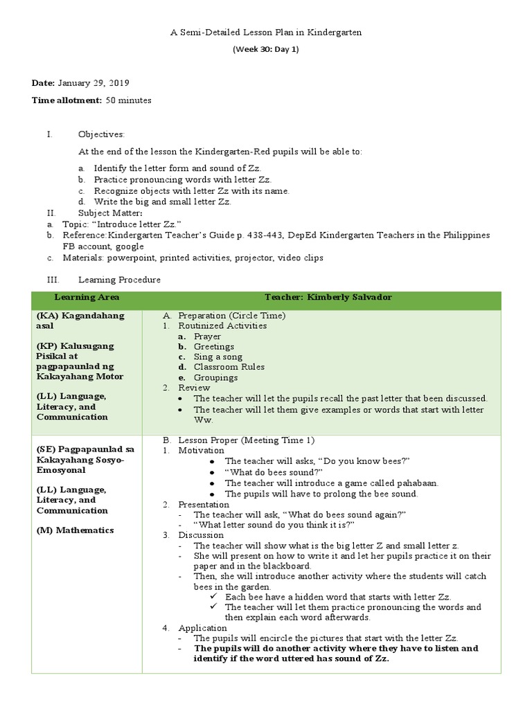 Cot 2 - DLP 2019-2020 | PDF | Teachers | Lesson Plan