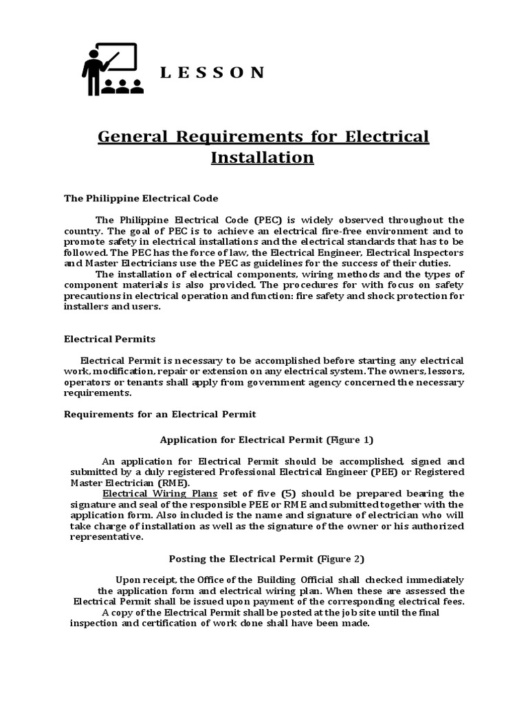 List Of Electrician Requirements – XBVYA
