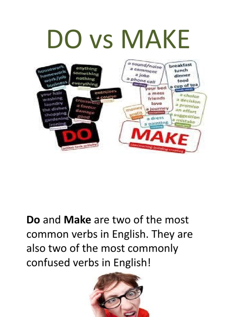 Do Vs Make Grammar | PDF | Syntax | Linguistics