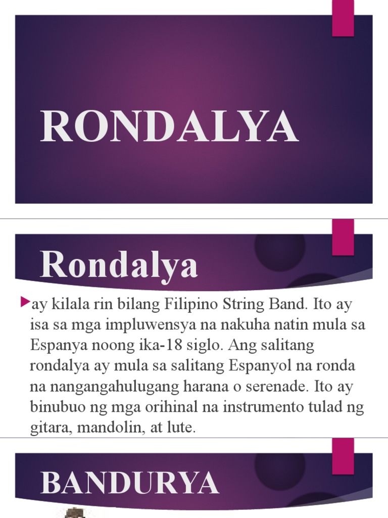 Music Rondalya | PDF