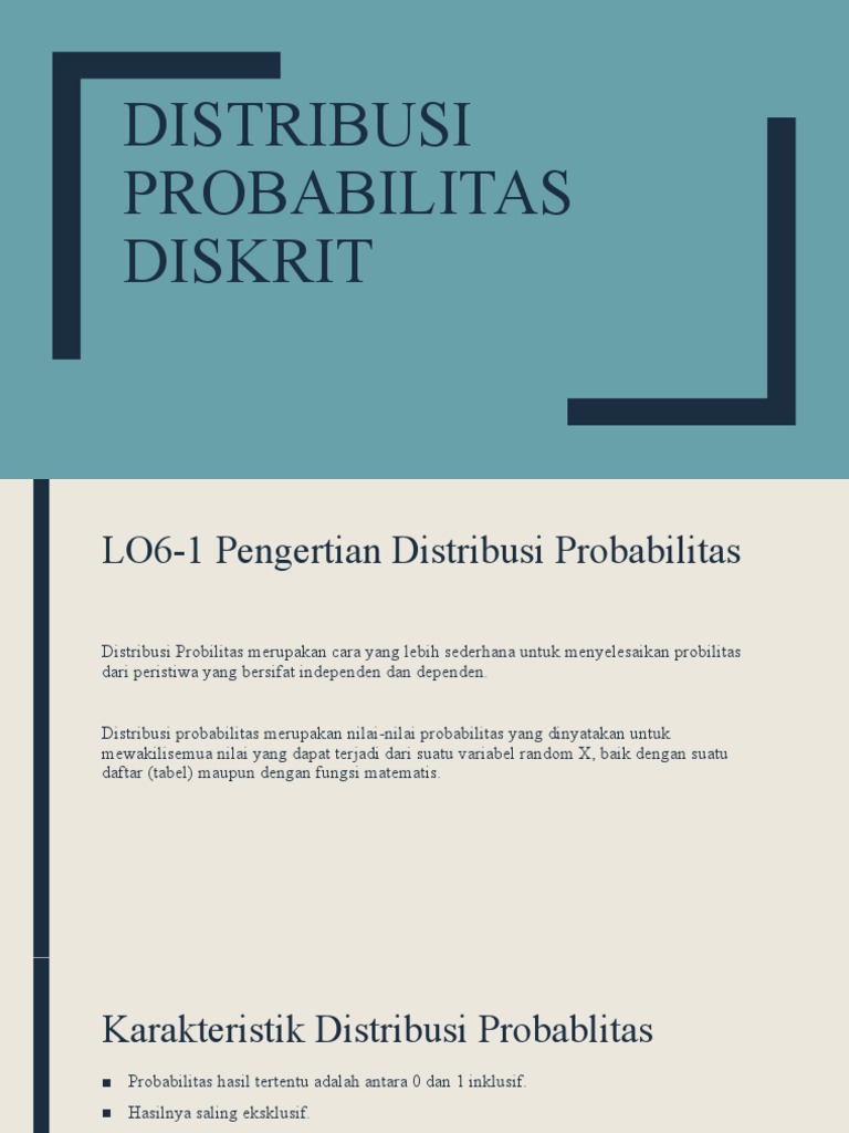 Discrete Probability Distributions | PDF