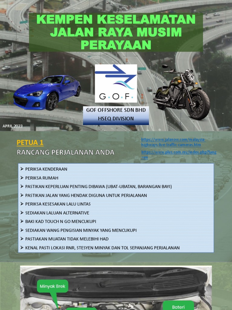 KEMPEN KESELAMATAN JALAN RAYA MUSIM PERAYAAN | PDF