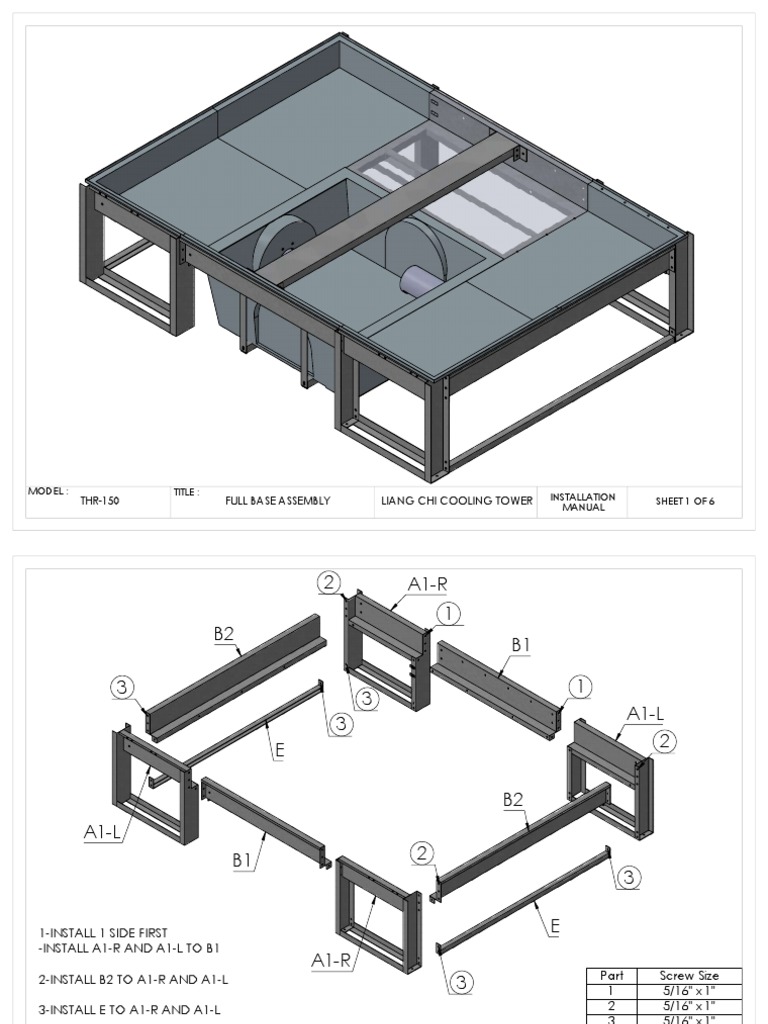 Installation Manual Control Energy THR-150 PDF | PDF | Belt (Mechanical) | Screw