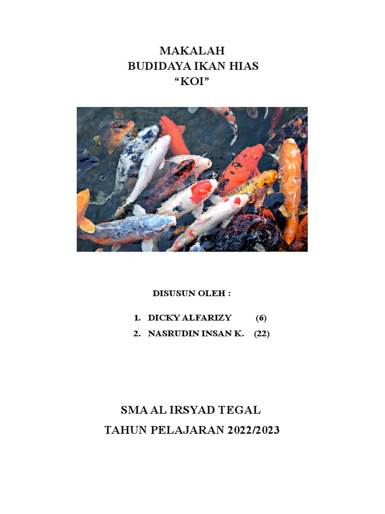 Makalah Ikan Koi | PDF