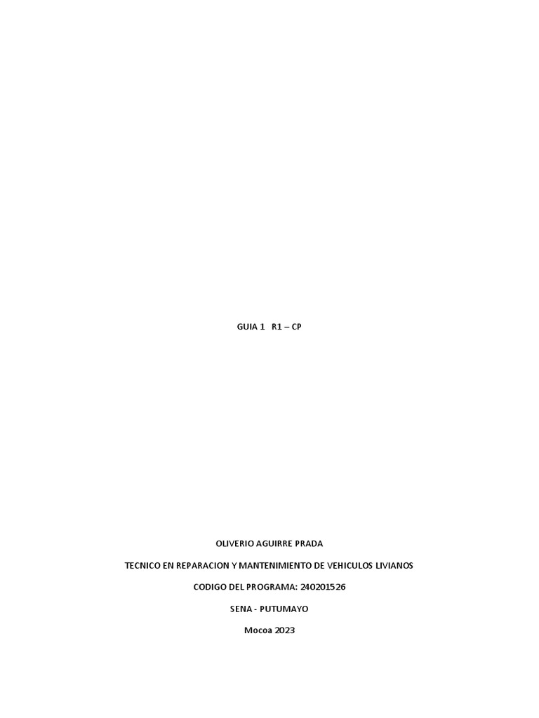 1 Guia De Aprendizaje R1 Cp Pdf