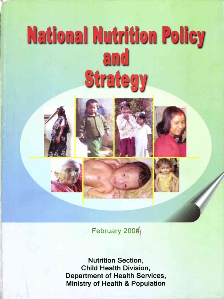 National Nutritional Policy PDF | PDF