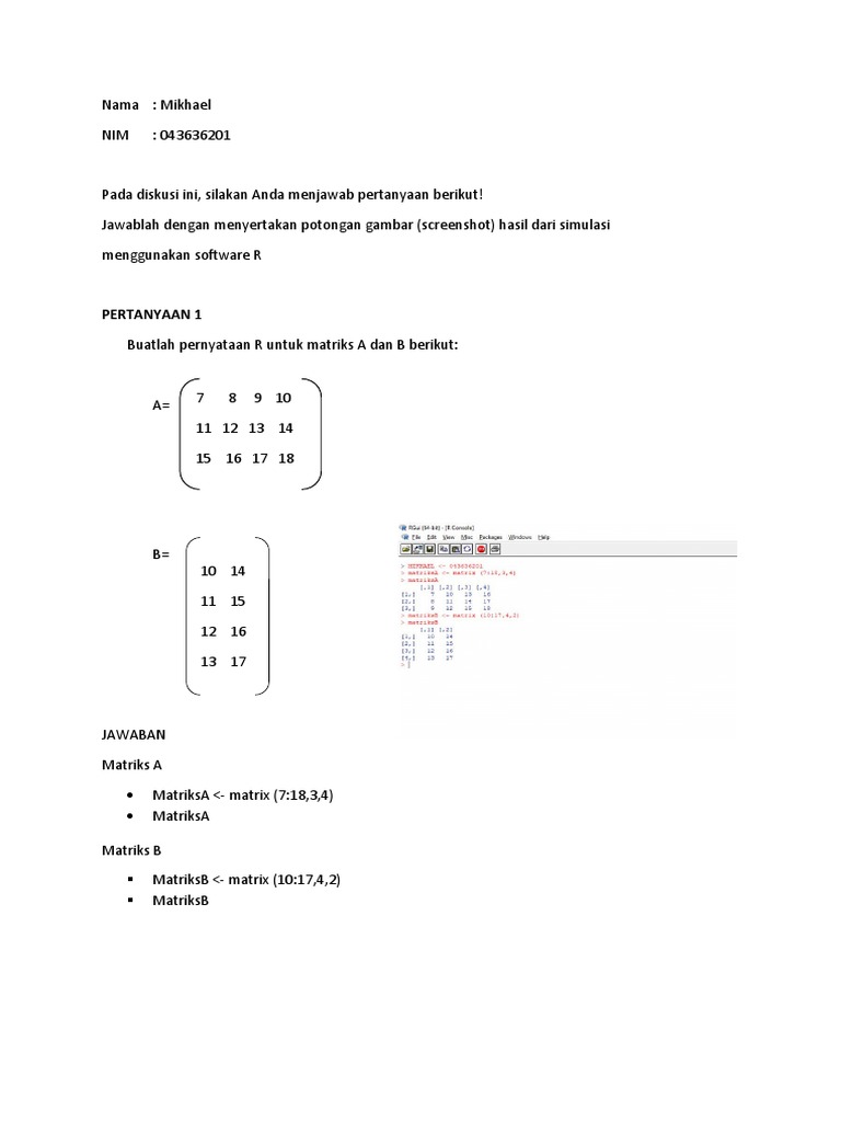 Diskusi 3 Komputer 1 | PDF | Metode & Bahan Ajar