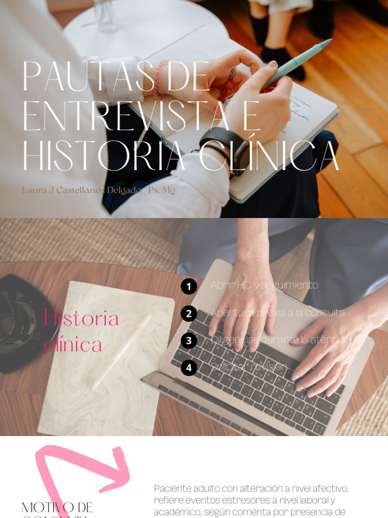 2C Historia Clínica | PDF | Sicología | Psicoterapia